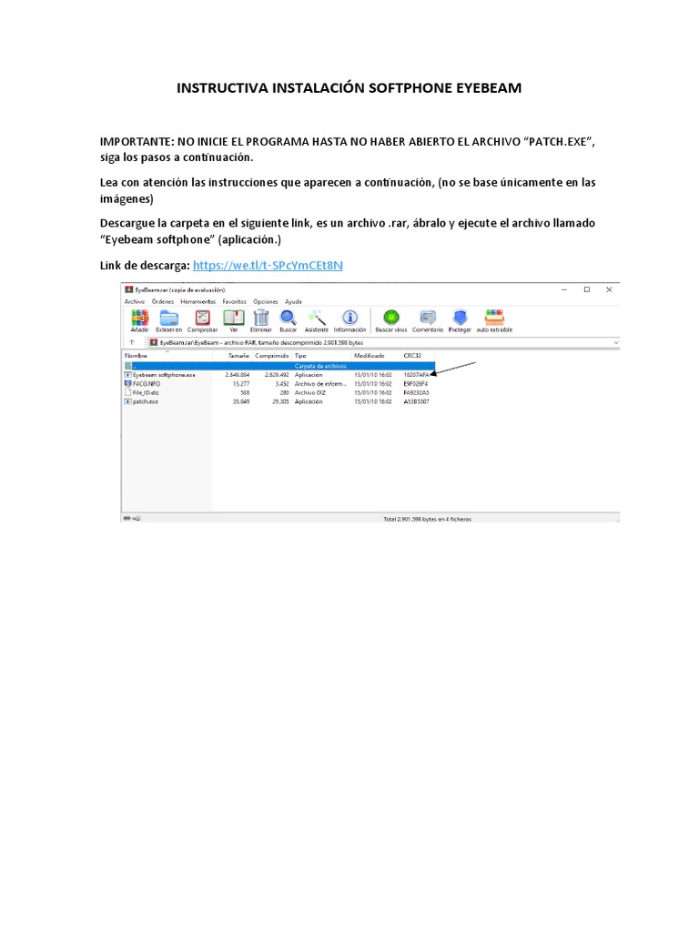 Instalación Configuracion Eyebeam | PDF | Ventana (informática) | Software