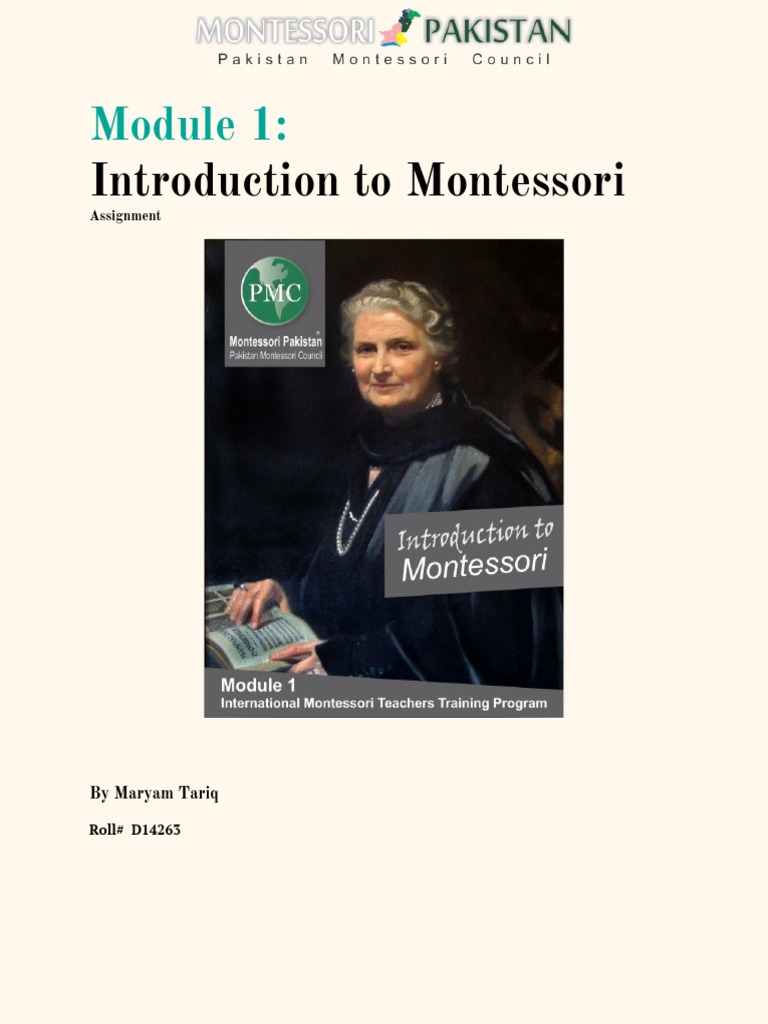 Introduction To Montessori | PDF | Classroom | Montessori Education