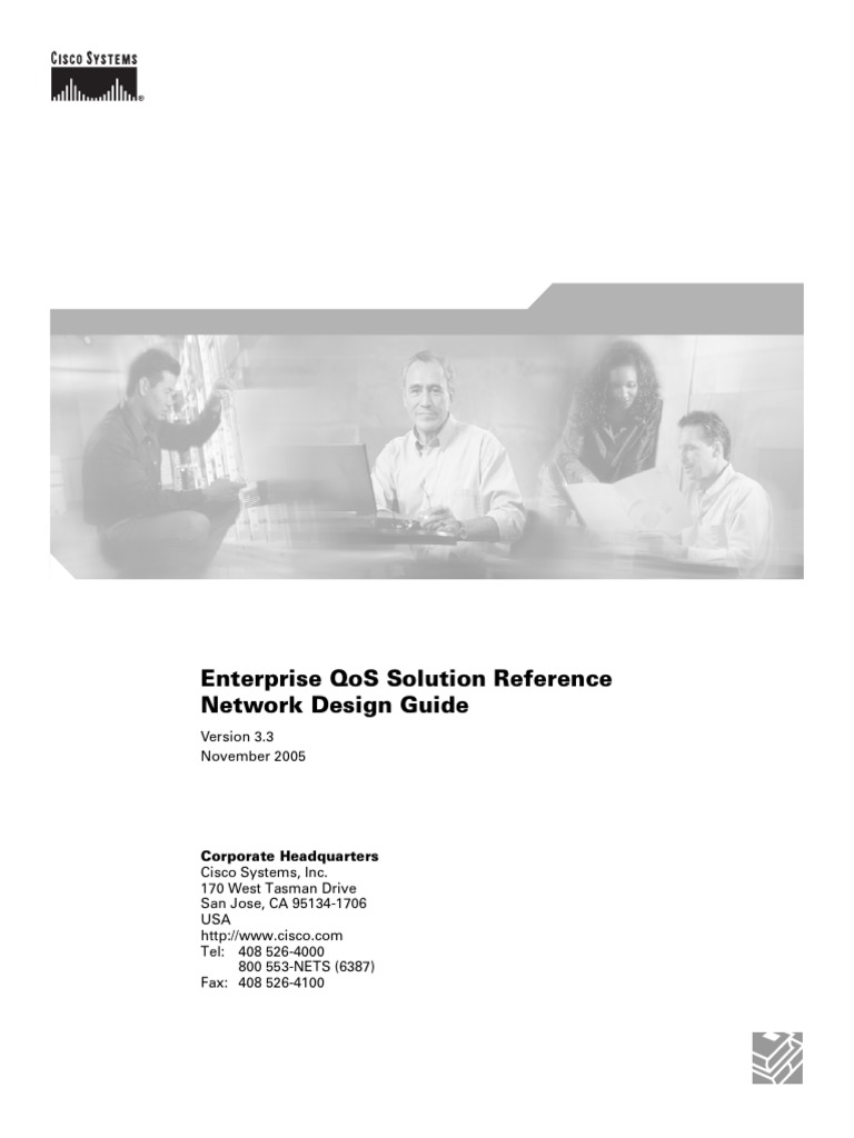Enterprise Qos Solution Reference Network Design Guide | PDF | Cisco ...