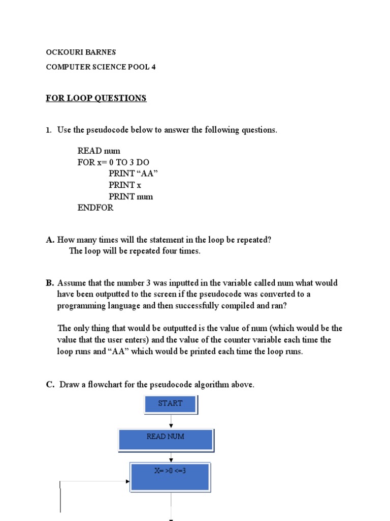 While, For and Repeat Until | PDF | Control Flow | Algorithms