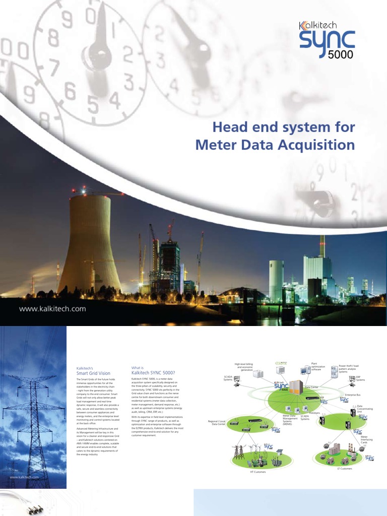 Kalkitech - Meter Data Management System | Smart Grid | Electrical Grid