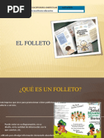 Partes y estructura de un folleto | PDF | Diseño | Diseño de página
