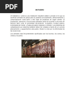 Visita Al Rastro | PDF | Carne | Matadero