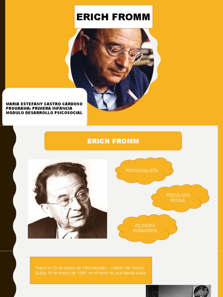 Erich Fromm | PDF | Erich Fromm | Sicología