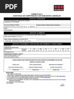 Formato DC3 Editable | PDF