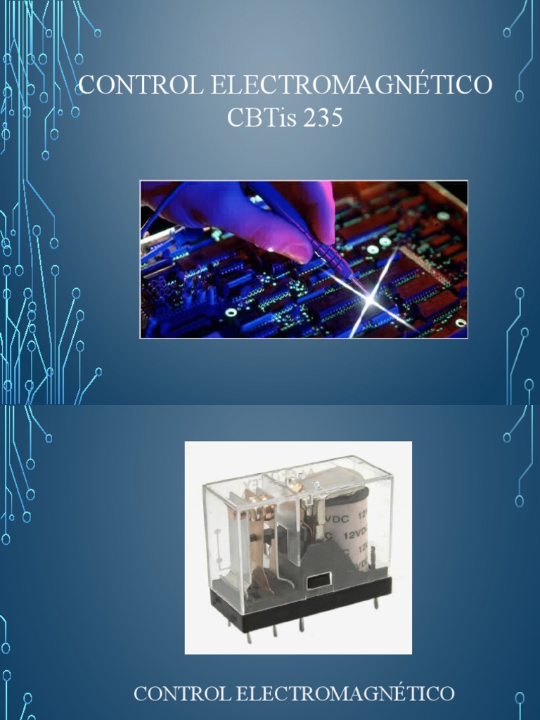 Control Electromagnetico | PDF | Electromagnetismo | Electricidad