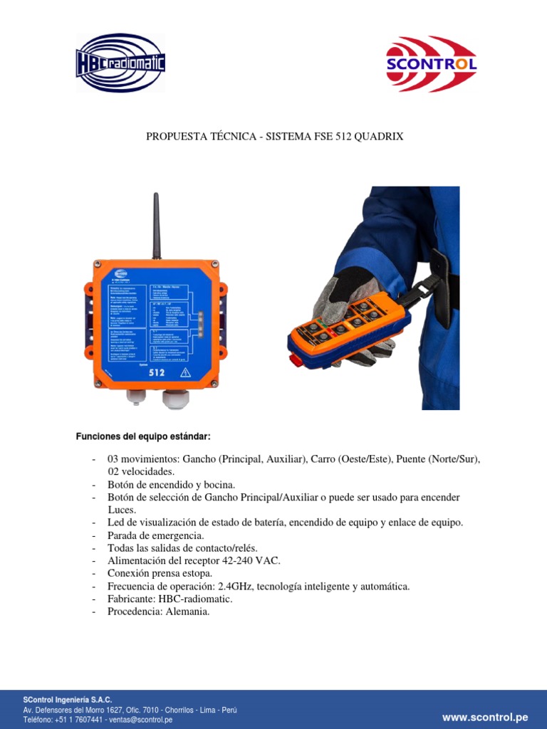 Propuesta Técnica - FSE512 Quadrix | PDF