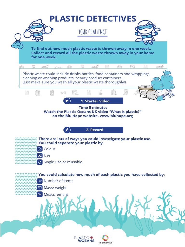 Plastic Detectives - English - Generaluse | PDF | Reuse | Plastic