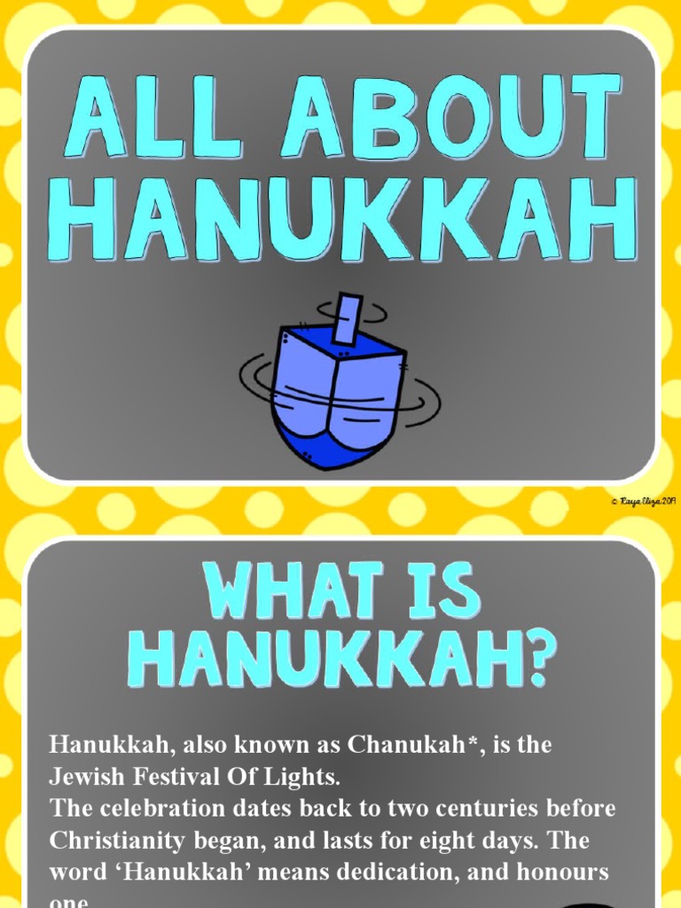 Hanukkah Powerpoint | PDF | Hanukkah | Jews