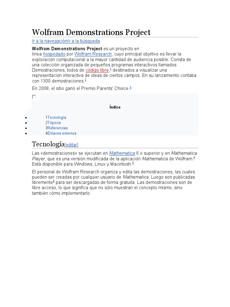 Wolfram Demonstrations Project Pdf