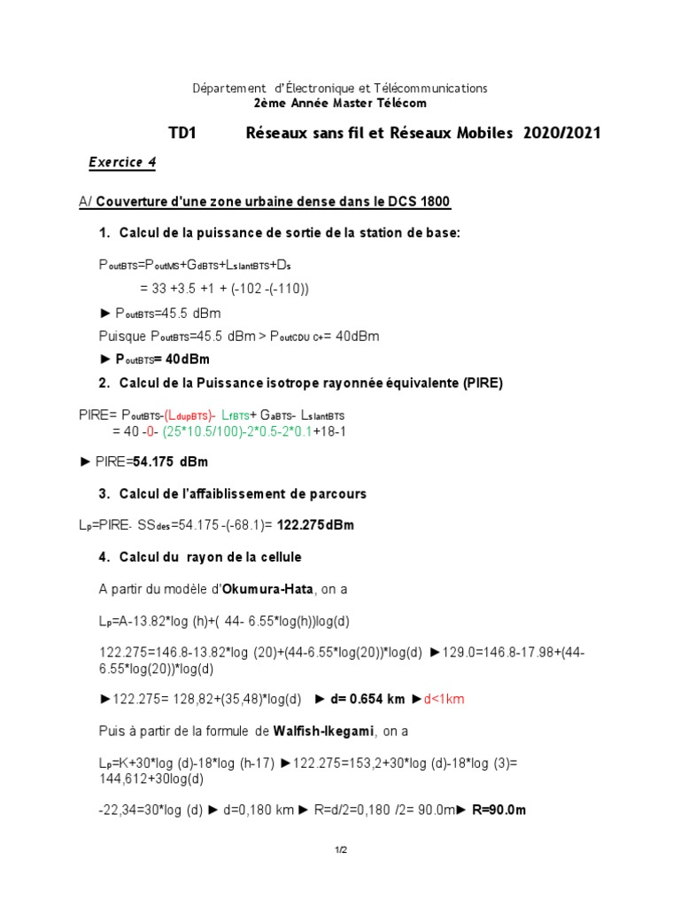 TD1 M2-TLC 2020 2021 Corrigé-Exercice4 Site | PDF