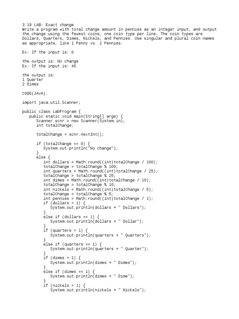 Lab 3 19 Java Pdf
