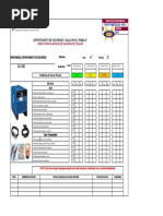 Check List de Telehandler | PDF | Eje | Vehículo de motor