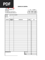 Formato de Comanda para Restaurante | PDF