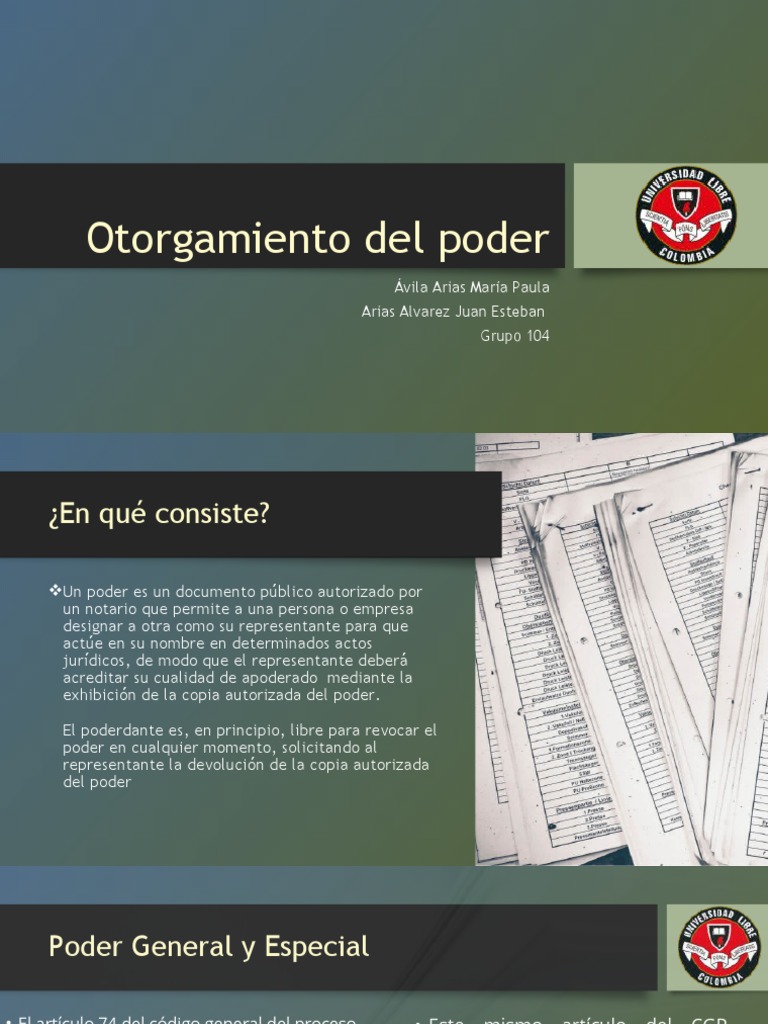 Diapositivas Sobre El Poder | PDF
