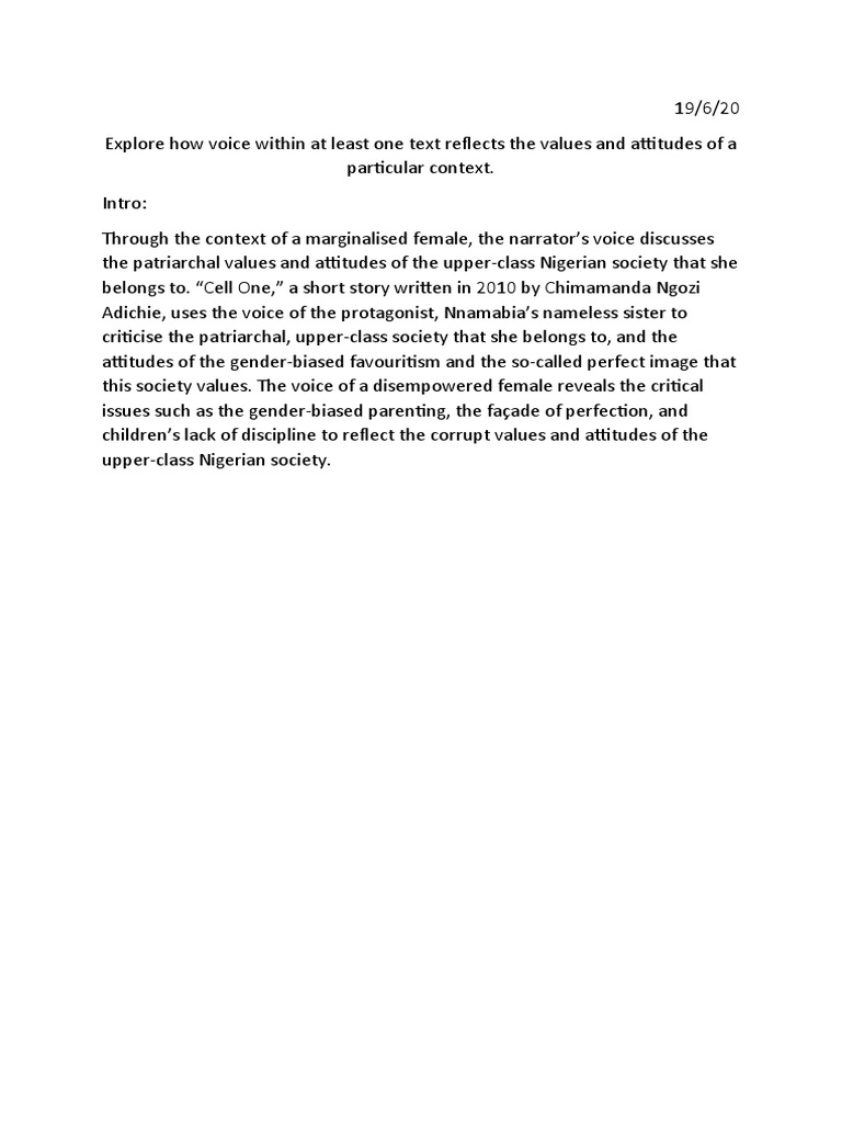 Cell One Intro | PDF