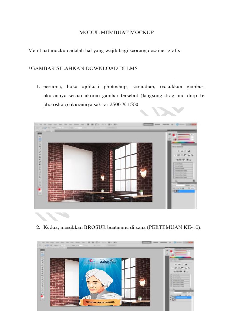 Modul Membuat Mockup-Is | PDF