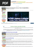 How To Access The Dark Web - Deep Web - Complete Guide - 2018 | PDF ...