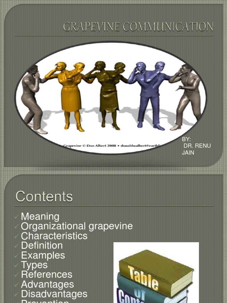 Grapevine Comunication | PDF | Rumor | Human Nature