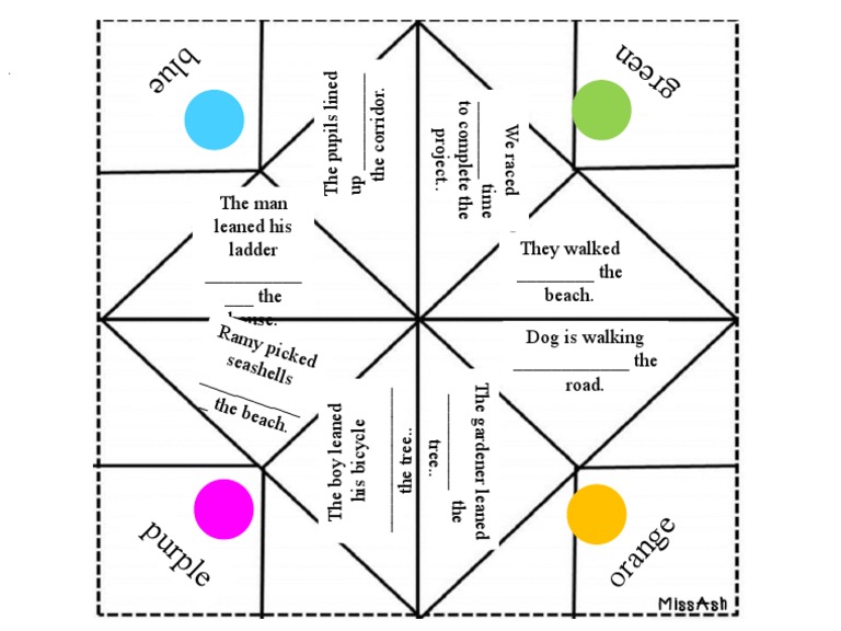 Editable Cootie Catcher Template | PDF