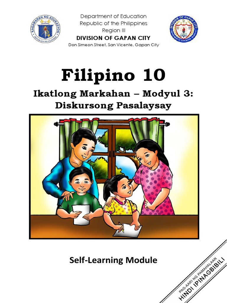 Filipino 10 SLMs 3rd Quarter Module 3 | PDF