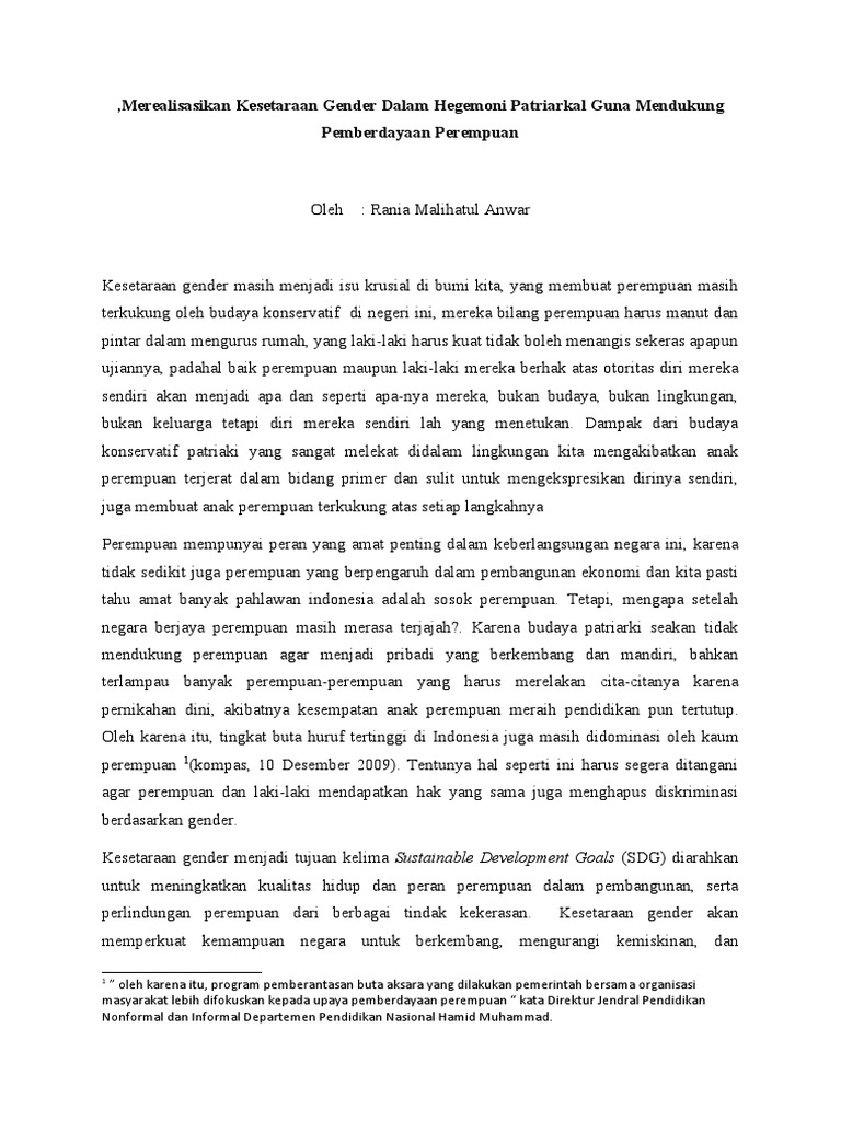 Essay SDGs - Rania MA - 130 - 5E | PDF