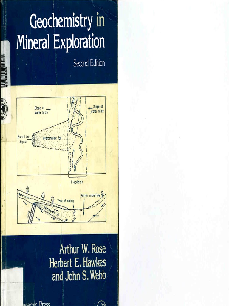 Geochemistry in Mineral Exploration | PDF