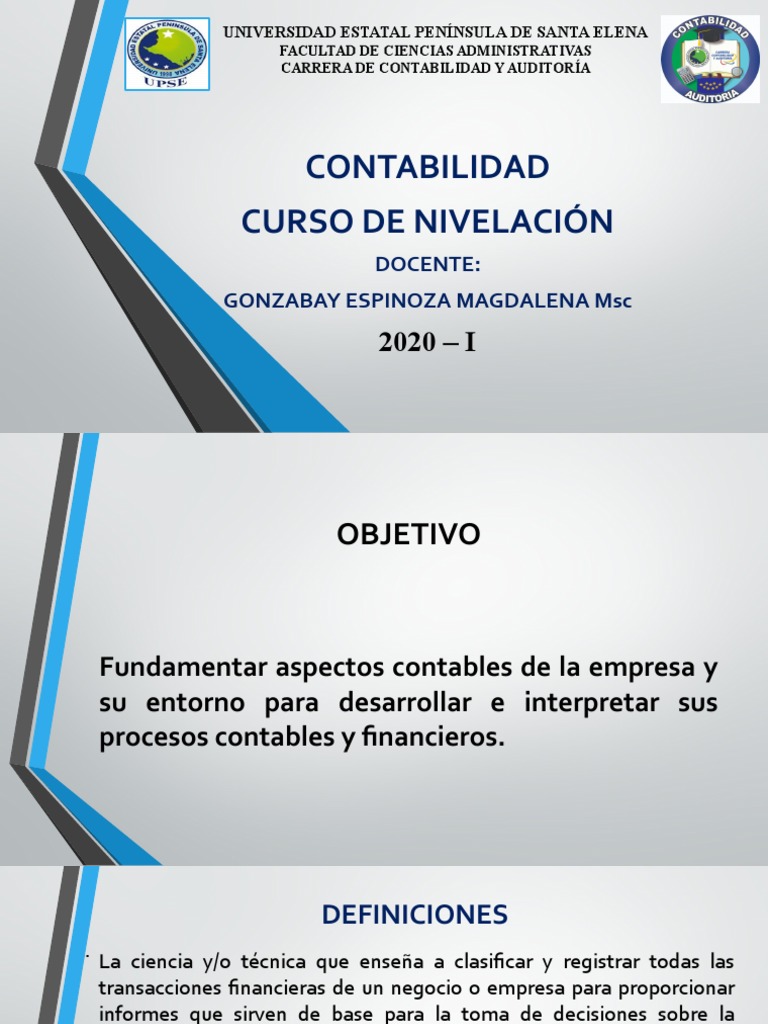 Contabilidad Clase 1 | PDF | Contabilidad | Empresas