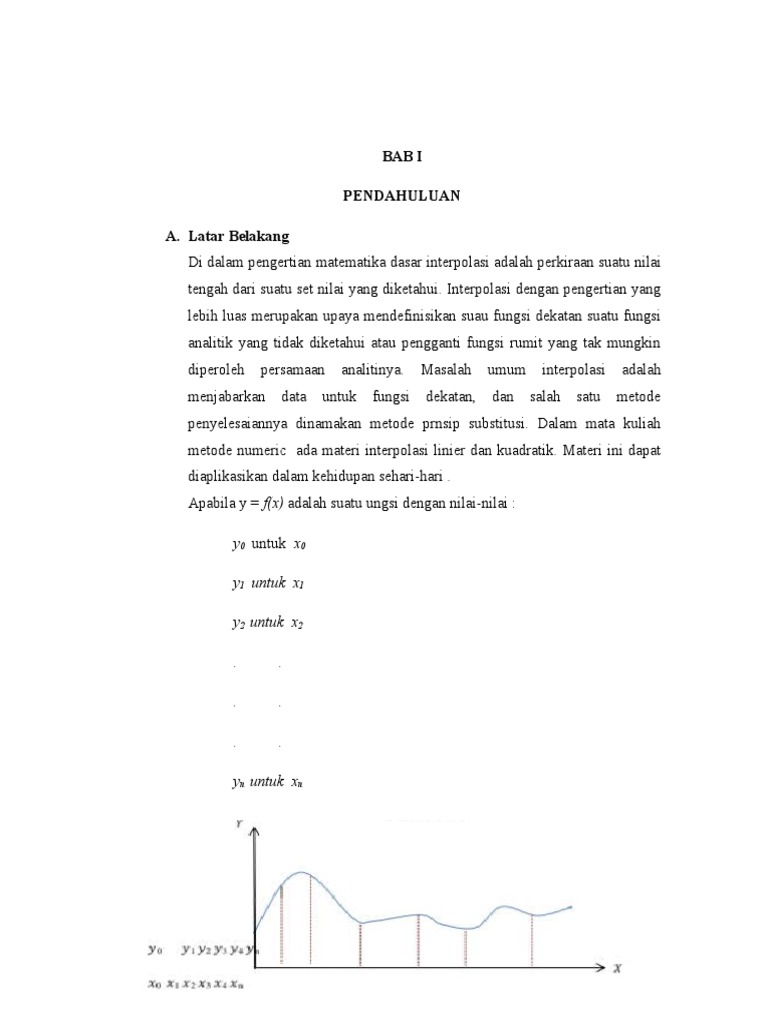 Metode Numerik | PDF