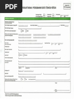 Formulir F5 BPJS Ketenagakerjaan-Klaim JHT | PDF