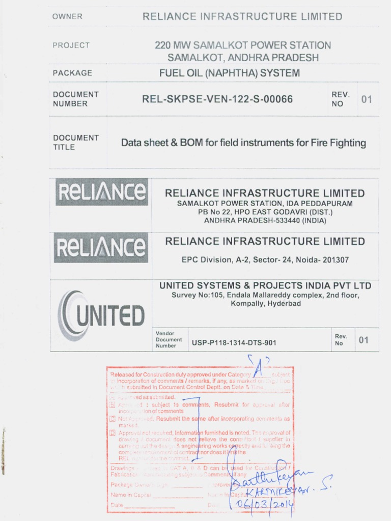 PRESSURE SWITCH DATA SHEET R1 - Approved | PDF | Switch | Atmosphere Of ...
