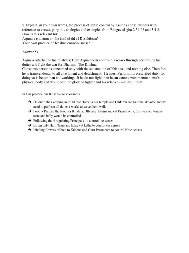 Oba 1 | PDF | Bhagavad Gita | Yoga