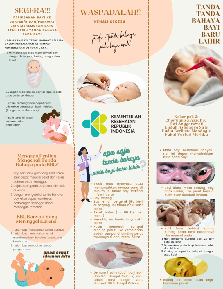Leaflet Tanda Tanda Bahaya BBL | PDF
