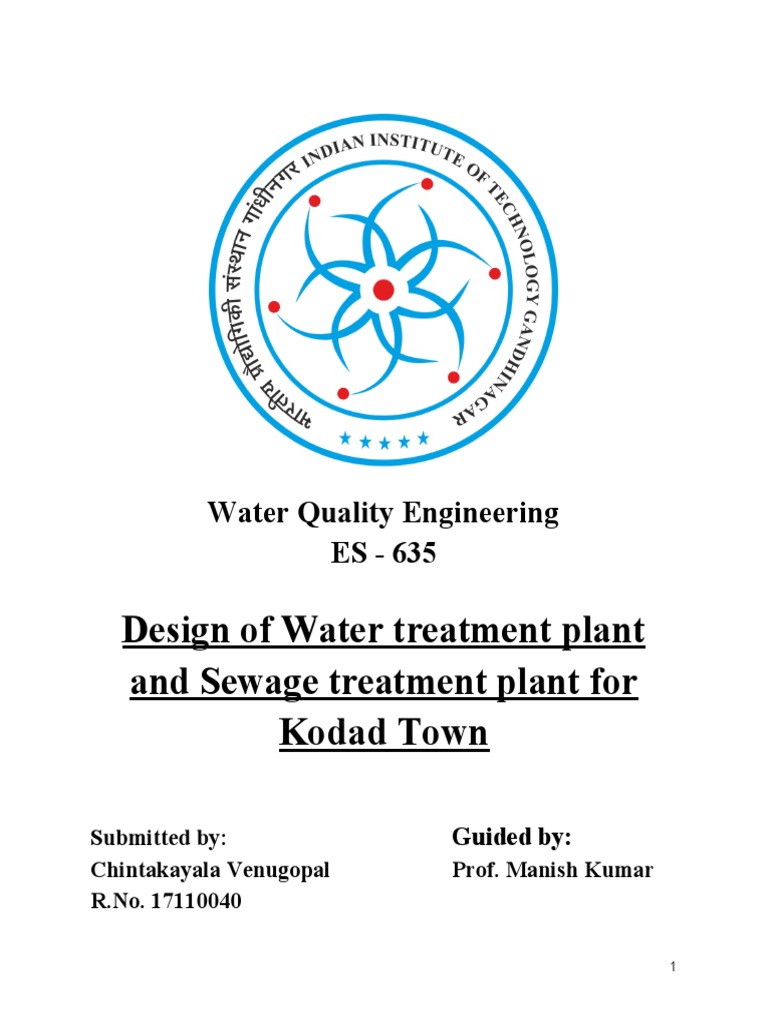 Design of WTP and STP | Download Free PDF | Sewage Treatment | Water ...