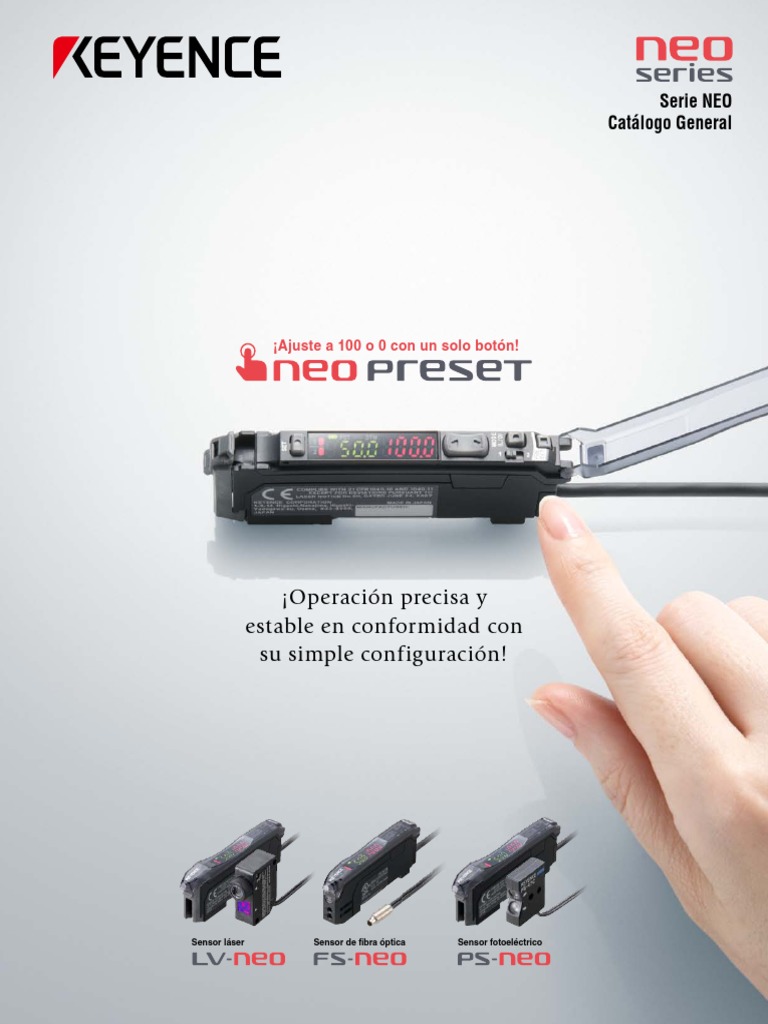 Manual Keyence | PDF | Láser | Fibra óptica