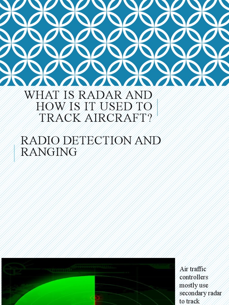 How Radar Tracks Aircraft | PDF | Radar | Transponder (Aeronautics)