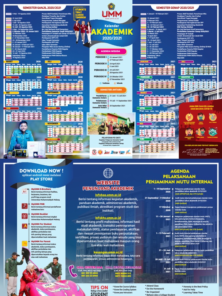 Kalender Akademik UMM 2020-2021 | PDF
