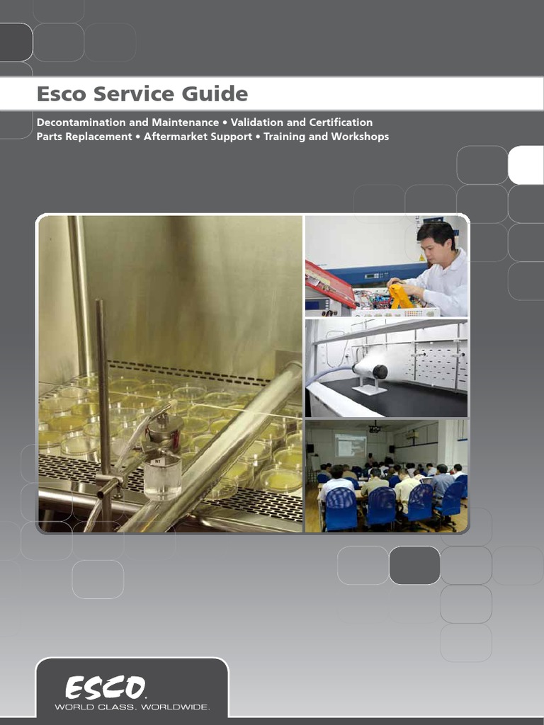 Esco Service Guide | PDF | Verification And Validation | Energy And ...