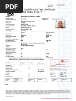 Visual Inspection Procedure | PDF | Nondestructive Testing | Welding