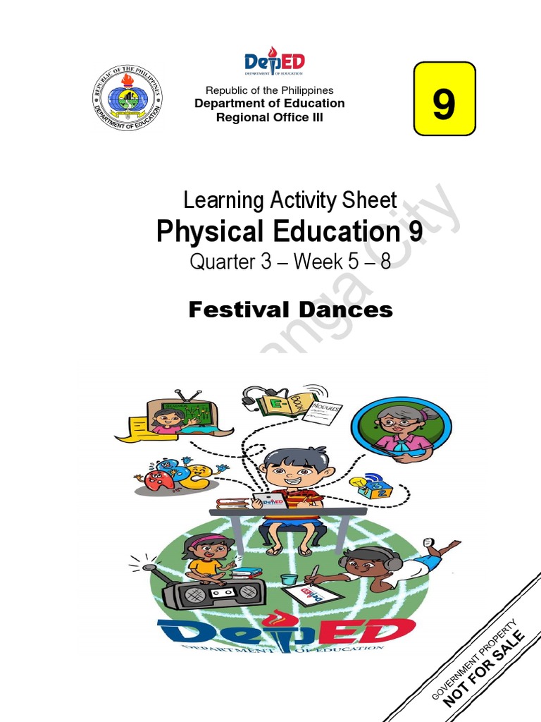 3rd Quarter Grade 9 Pe Learning Activity Sheets Week 5 8 Final | PDF ...