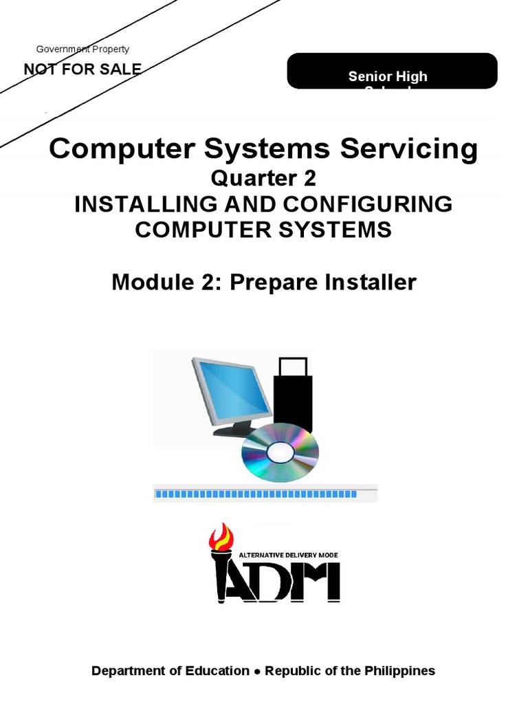 Computer Systems Servicing: Quarter 2 Installing and Configuring ...