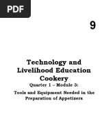 Lesson Plan in Grade 11 Cookery TVL | PDF | Education Theory | Learning