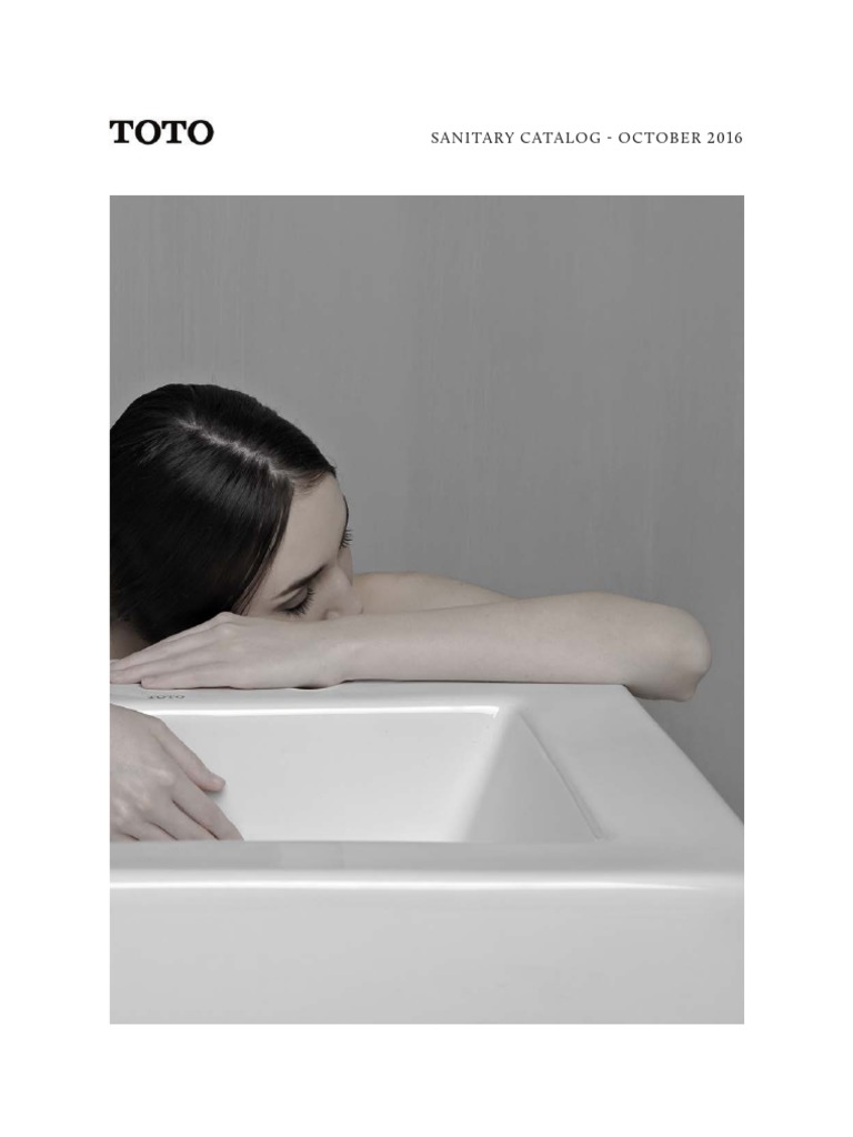 TOTO Sanitary Catalog Overview 2016 | PDF | Toilet | Hygiene