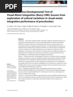 Beery Standard Score Interpretation Guide | PDF