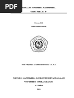 Distribusi F Dan Distribusi T-Student | PDF