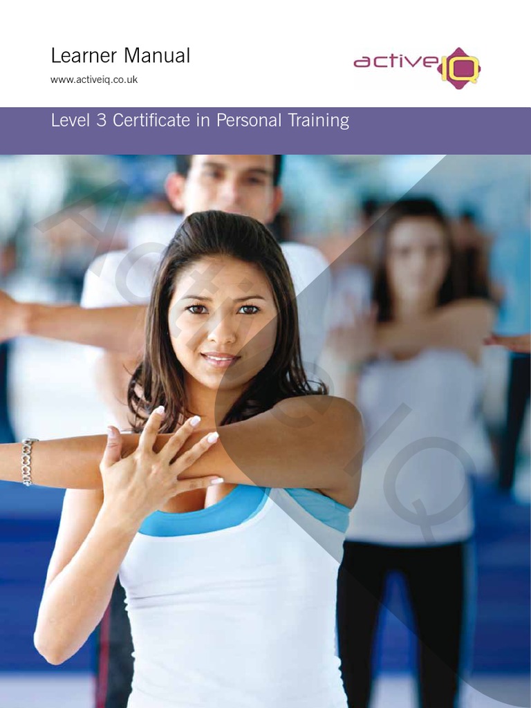 Personal Training Level 3 Manual | PDF | Vertebral Column | Bone