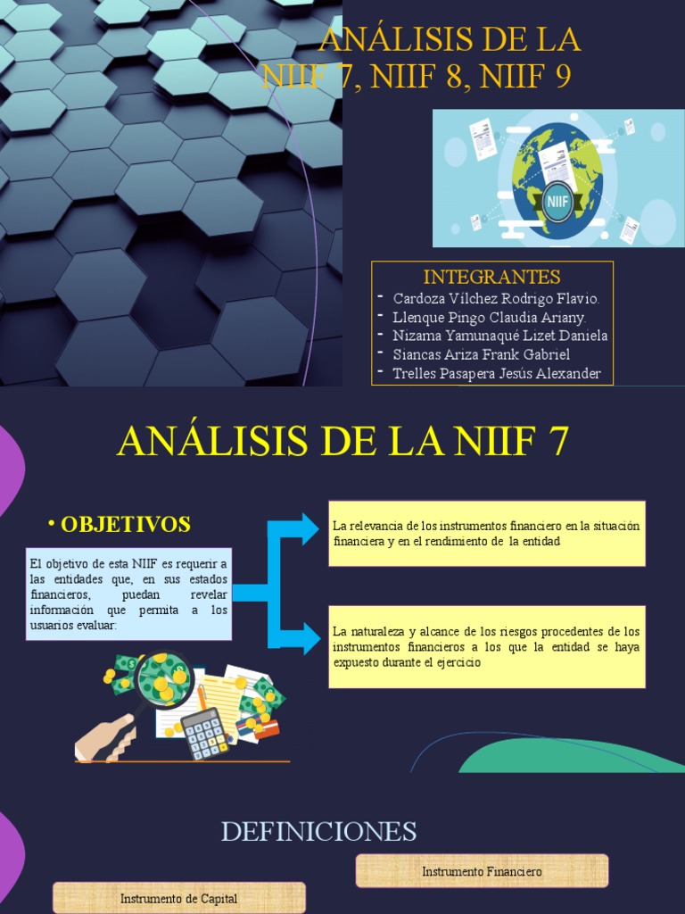 Análisis de la NIIF 7: Resumen y Alcances | PDF | normas ...