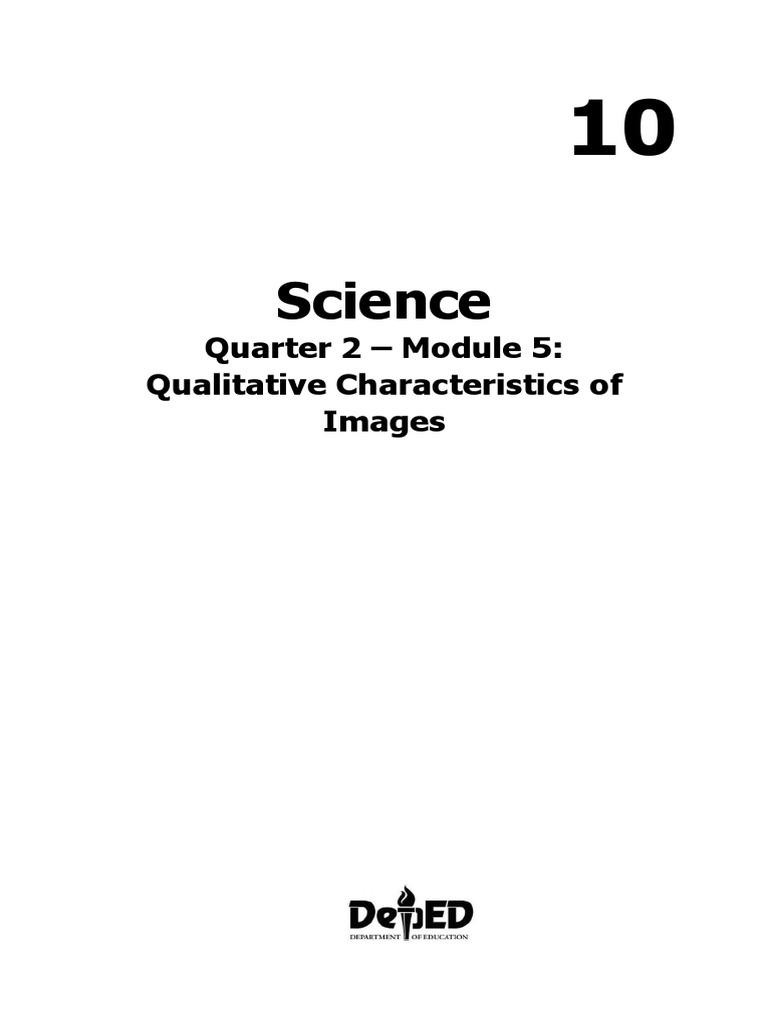 Science 10 Quarter 2 Module 5 | PDF | Mirror | Reflection (Physics)
