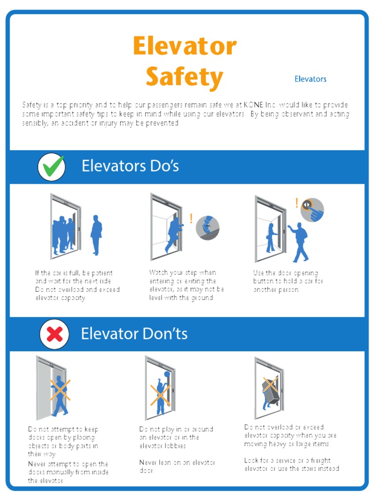 Elevator Safety | PDF