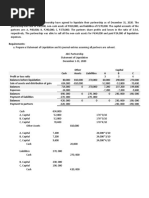 Problem Solving - Lump-Sum Liquidation | PDF | Government Budget Balance | Insolvency